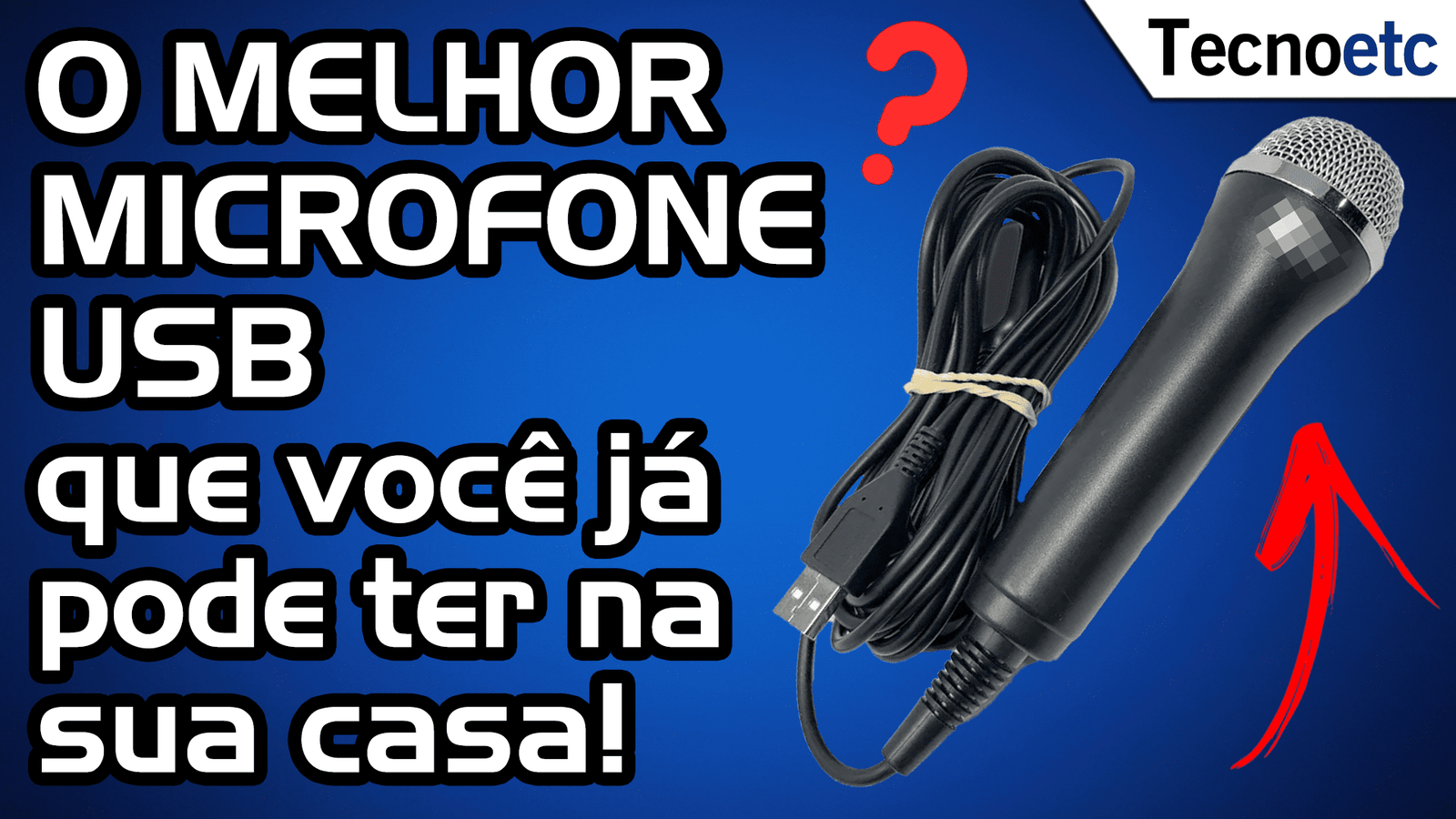 O MELHOR MICROFONE USB que você já pode ter na sua casa! - Tecnoetc ...